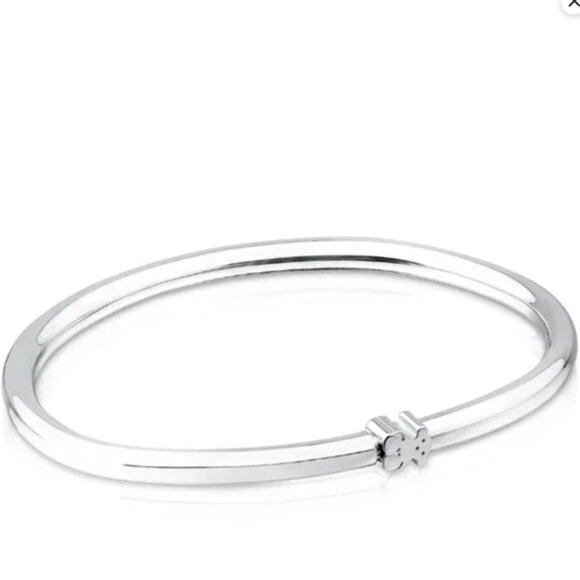 Tous | Jewelry | Tous Sterling Silver Bangle Bracelet | Poshmark